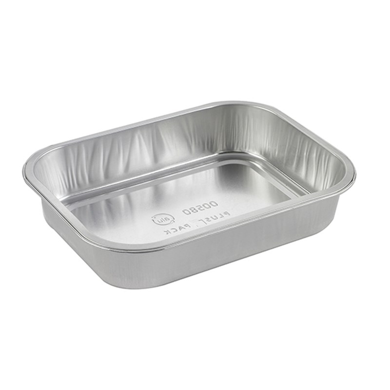 Plus Pack Products - 605ml Aluminium Container for Cooking & Storage Needs
